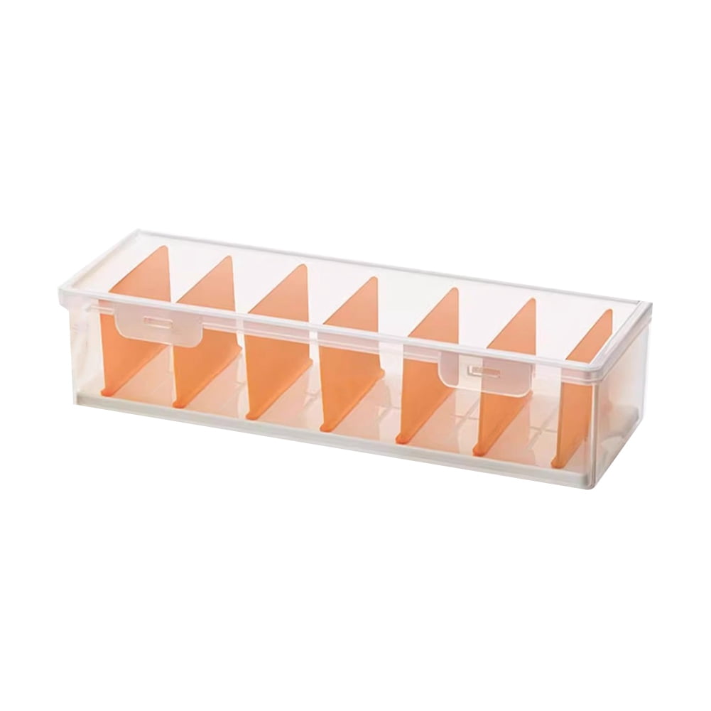 Caja Organizadora de Plástico Transparente con Compartimentos para ...