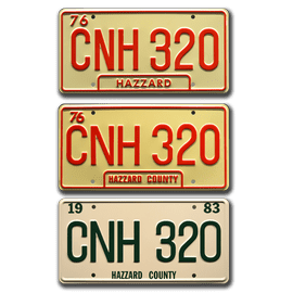 The Dukes of Hazzard | General Lee | CNH 320 | Metal Stamped Replica ...