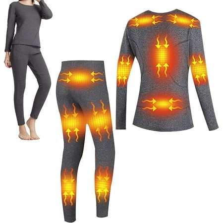 Electric Heating Thermal Underwear Set,Heated Underwear Set,Thermal ...