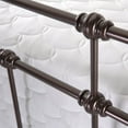 Dexter Complete Metal Bed and Steel Support Frame with Decorative ...