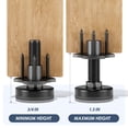 Adjustable Furniture Leveling Feet With T-Nuts 8 Pack 3/8-16 Thread ...