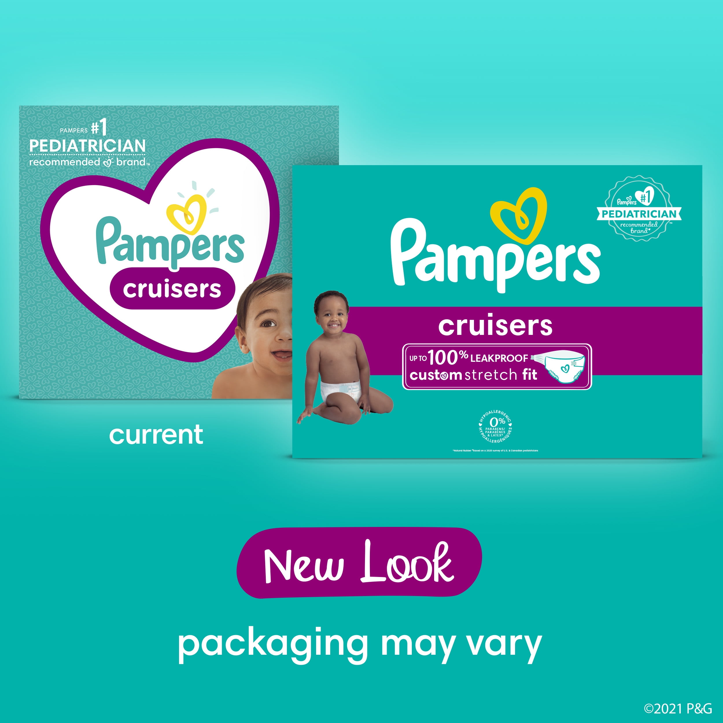 Pampers Cruisers Diapers Size 4 124 Count Select For More Options