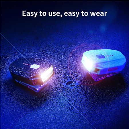 4 Modes LED Fishing Headlamp Hand Wave Induction Headlight with ...