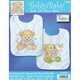 Tobin Baby Cross Stitch Kit, Baby Bib, Bear Hugs - Walmart.com