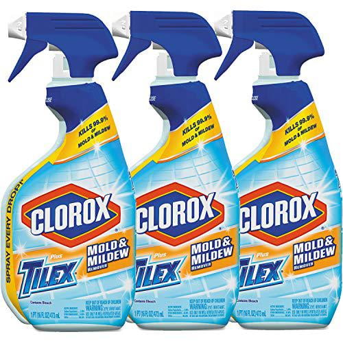 tilex 01100.3pk mold & mildew remover 16 fl oz (pack of 3), 48, clear ...