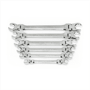 6 Piece Ratcheting Flex Flare Nut Wrench Set- Metric - Walmart.com