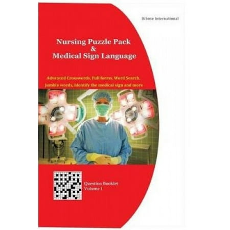 Nursing Puzzle Pack & Medical Sign Language (Question Booklet ...