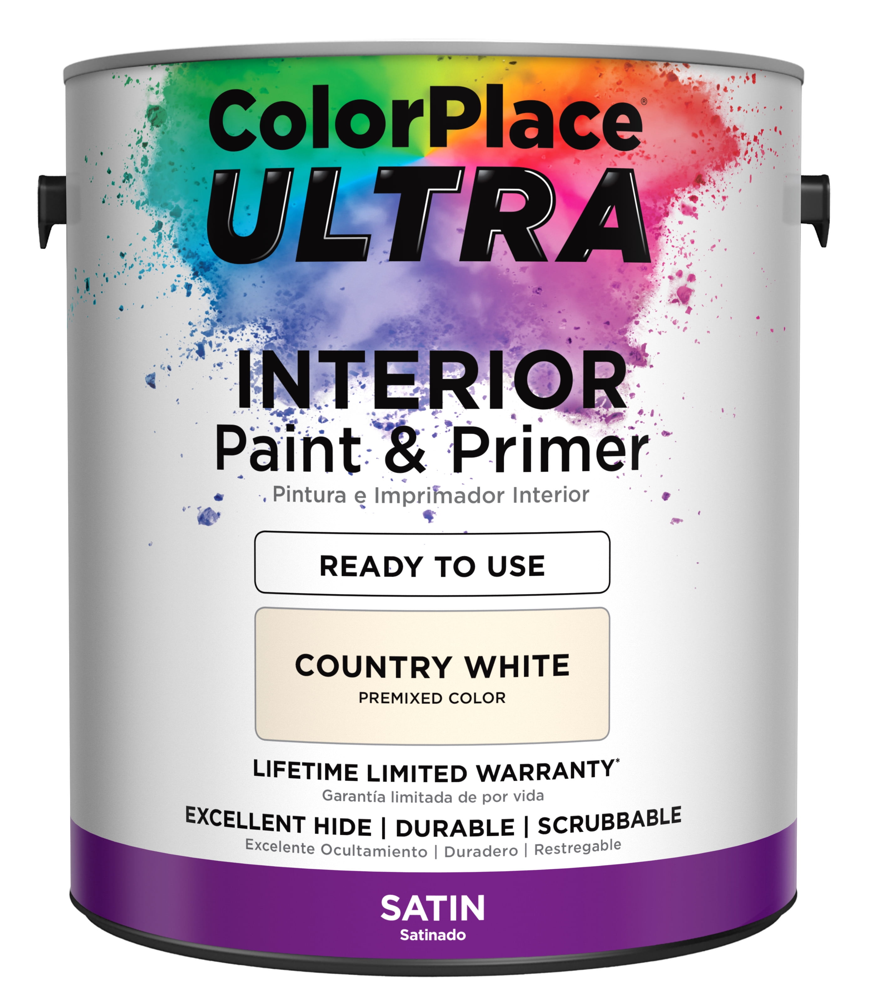 ColorPlace ULTRA Interior Paint & Primer in One, 1 Gallon - Walmart.com