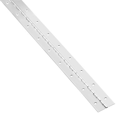 V570 12" x 1-1/16" Continuous Hinge - Nickel - Walmart.com