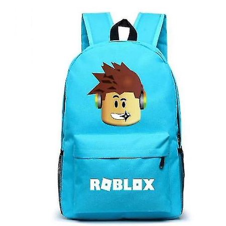 New Roblox Backpack Kids School Bag Students Bookbag Travel Bag Gift ...