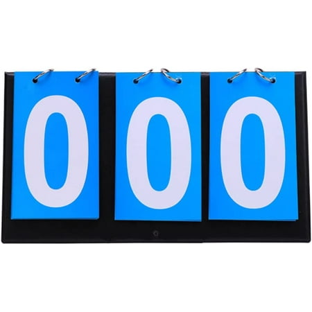 Portable Flip Scoreboard 3 Digit Sports Volleyball Basketball Tennis ...