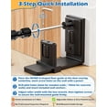 Sliding Barn Door Bottom Floor Guide, Wall Mount Adjustable U-Shape ...