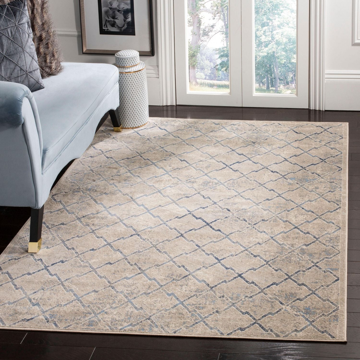 Click here for Safavieh Brentwood Celandine Geometric Area Rug 6... prices