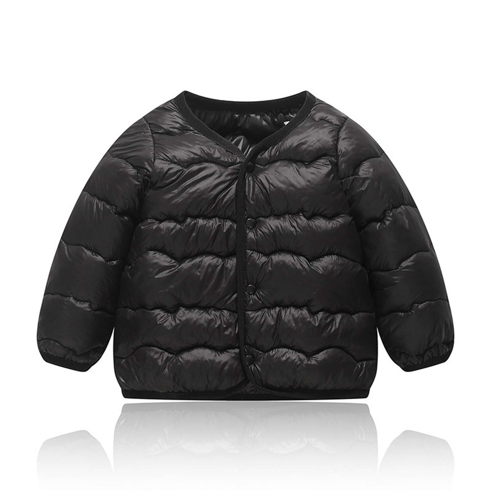 Click here for Hoksml Toddler Puffer Jacket No Collar Lightweight... prices