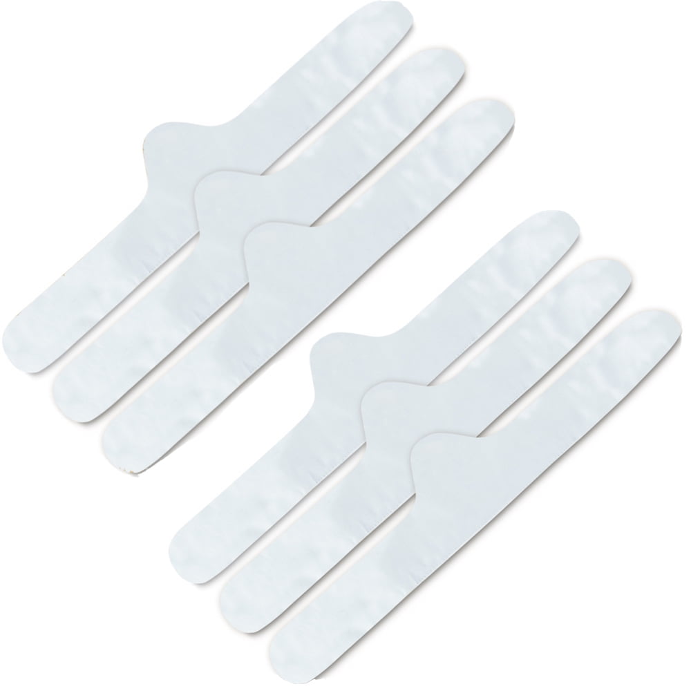 More of Me to Love Bamboo-Cotton Bra Liner – White, 6-pack, Medium ...