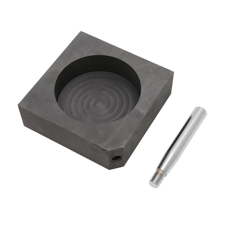 Graphite Ingot Mold, Sturdy Durable Inner Round Graphite Mold With ...