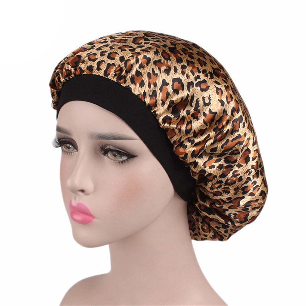Sunjoy Tech Silk Satin Bonnets for Women Curly Hair Cover Sleep Cap ...