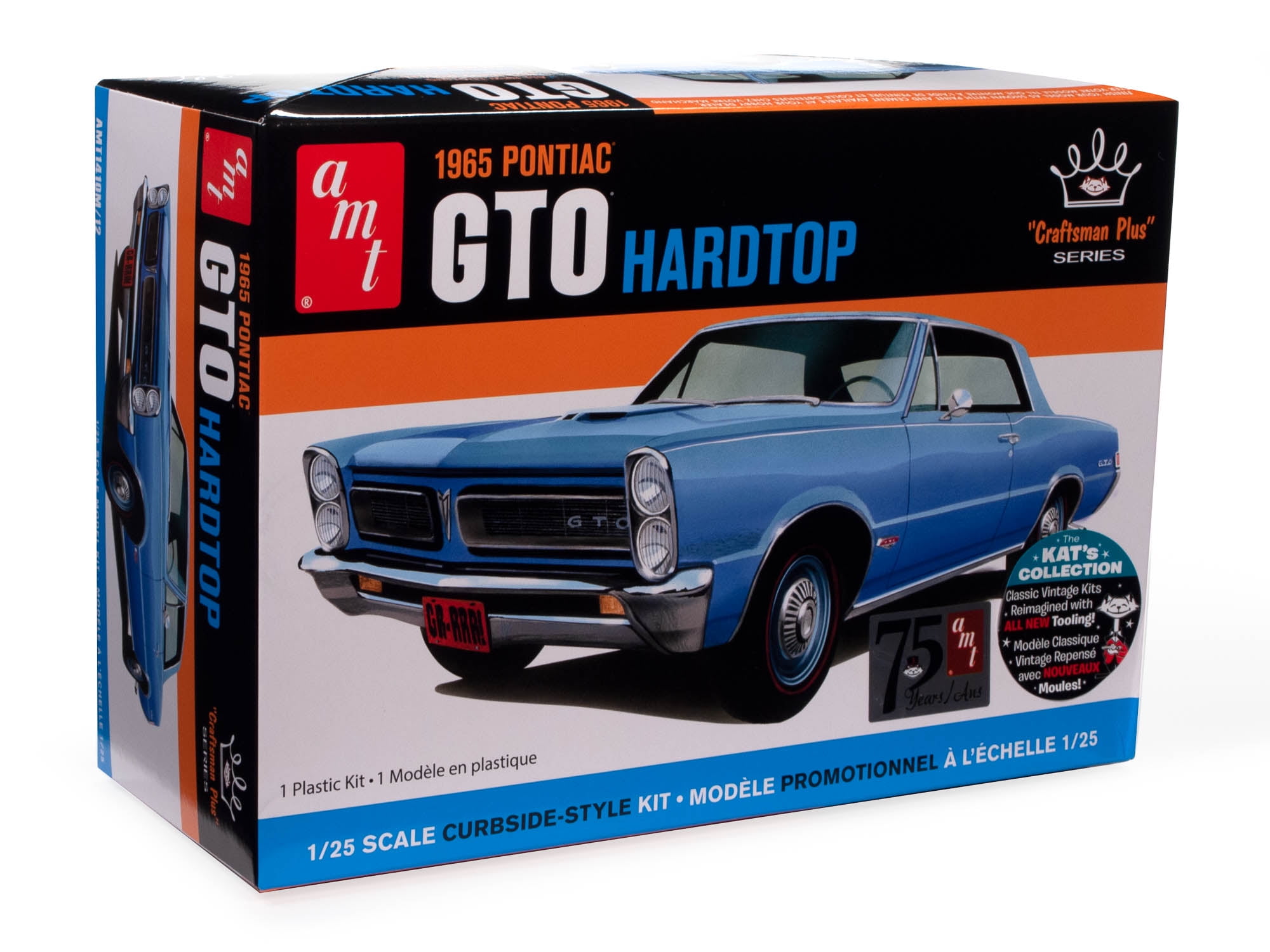 AMT Model Kit Skill 2 1965 Pontiac GTO Hardtop Craftsman With New ...