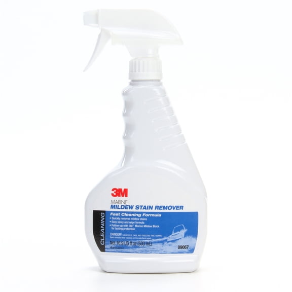 3M Marine Mildew Stain Remover, 09067, 16.9 fl. oz., 6 per case ...