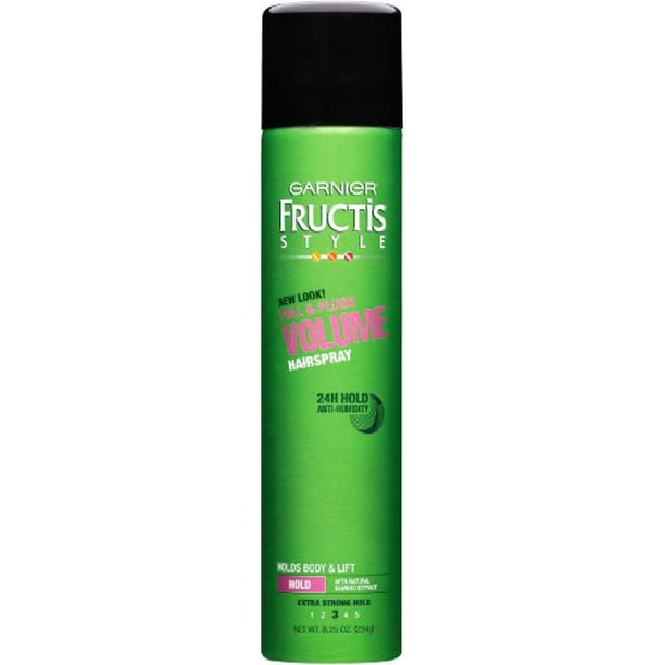 Garnier Fructis Style Full & Plush Extra Strong Hold Volume - Walmart.com