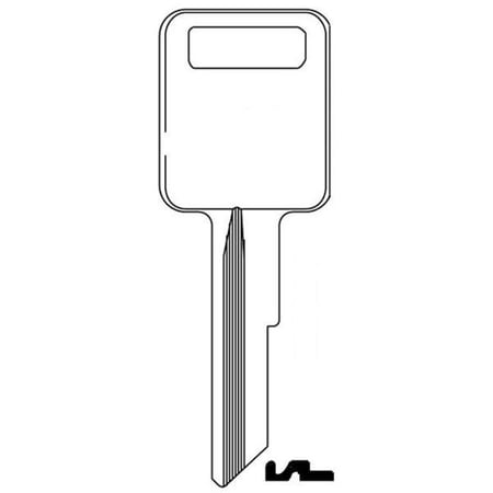 Hillman Group RA4 83952 Amc Key Blank - 10 Count - Pack of 10 | Walmart ...