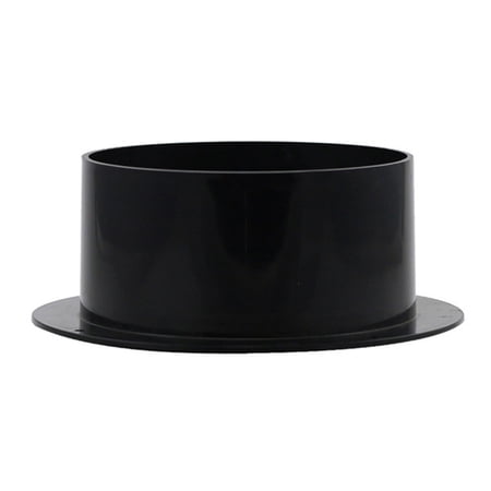Goodhd ABS Straight Pipe Flange Ventilation Ducting Exhaust Pipe ...