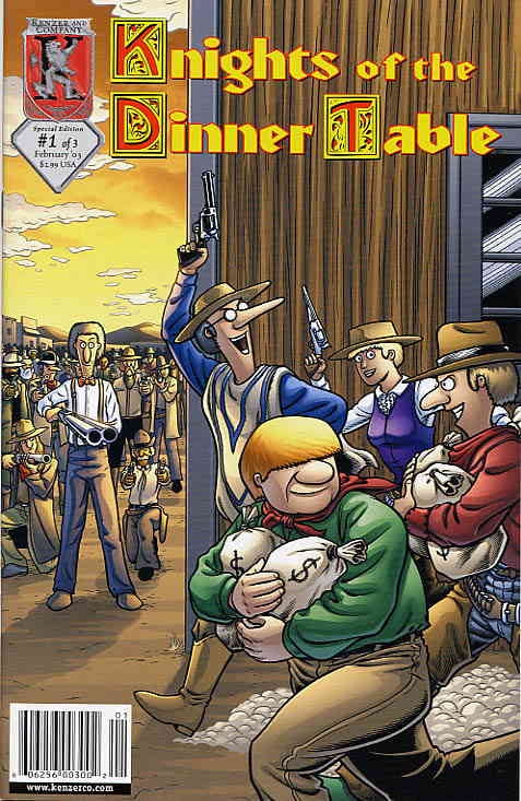 Knights of the Dinner Table Special #1A VF ; Kenzer and Company Comic ...