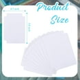 250 Pcs Trading Card Dividers Plastic Card Dividers, Frosted Separator ...