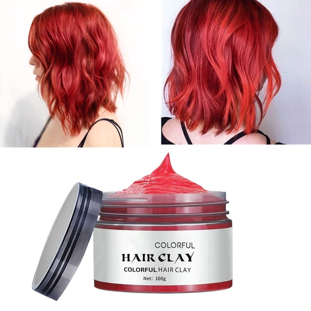 100ML Disposable Hair Dye Cream Colorful Natural Plants Washable Safe ...