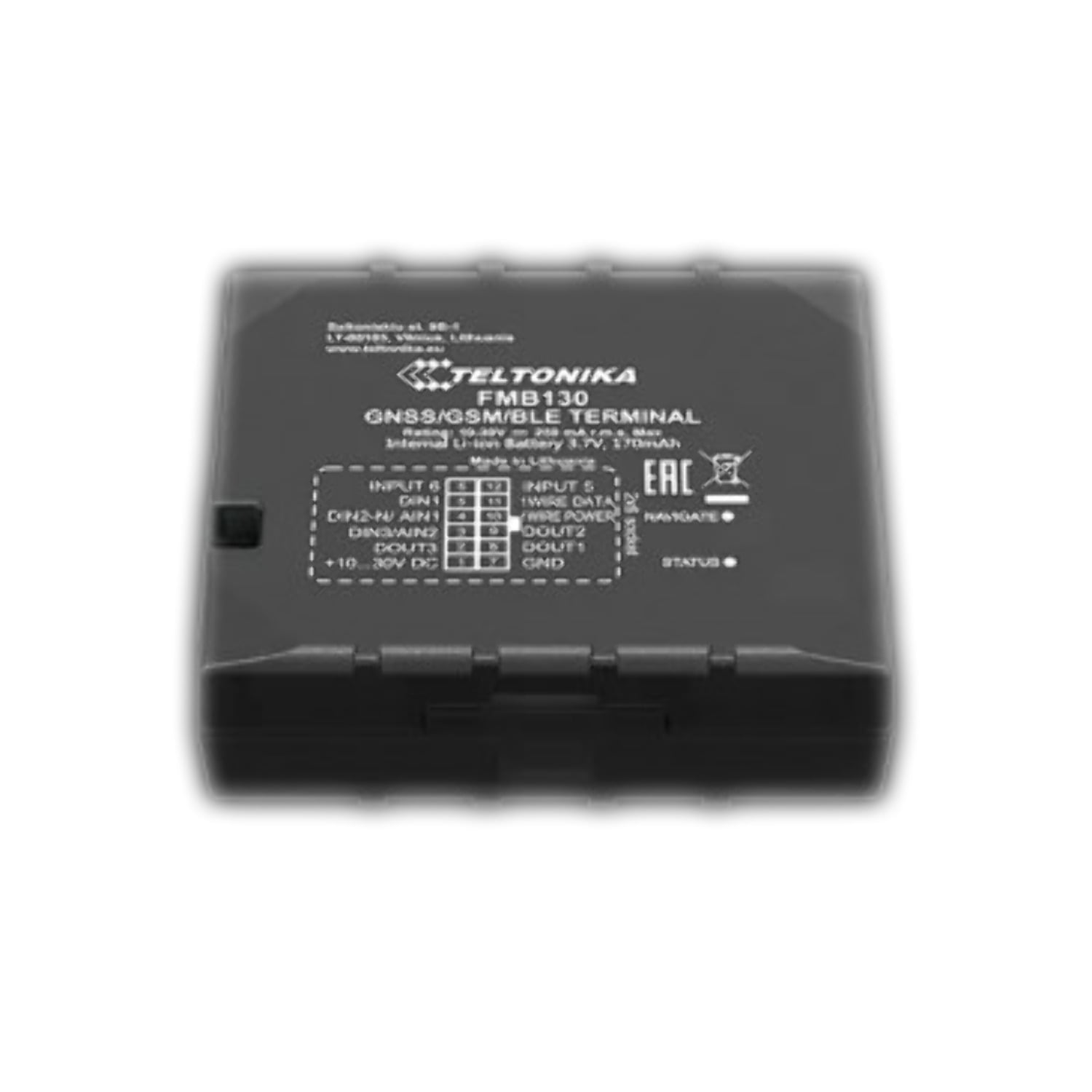 FMB130 GNSS/GSM/Bluetooth tracker with internal GNSS/GSM antennas ...