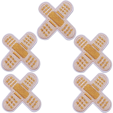 Band Aid Embroidered DIY Sew on / Iron on Patches for Kids Clothing ...