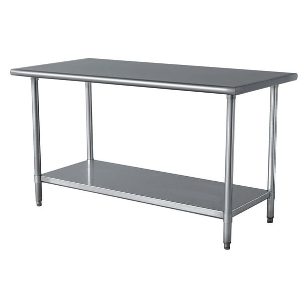 Stainless Steel Work Table 42 in. x 48 in. - Walmart.com