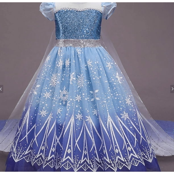 Click here for Bgbcostume Frozen Princess Elsa Dress Cloak Flower... prices
