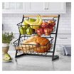 74-075 2-Tier Snack Stand, Black - Walmart.com