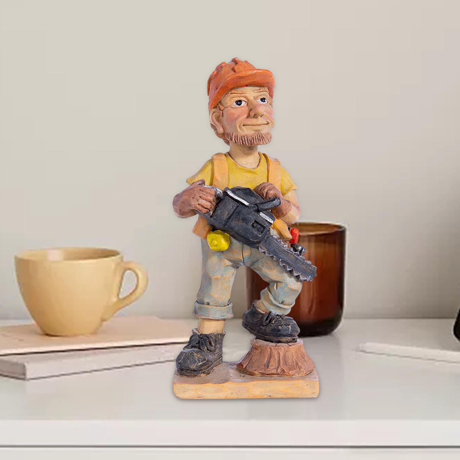 Professional People Figures Handpainted Standing Exquisite Sculpture ...