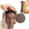 Adjustable Silicone Wig Headband With HD Wig Cap Non Slip Wig Bands ...