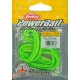 Berkley PowerBait Power Floating Trout Worm 3in Green Chartreuse Soft ...