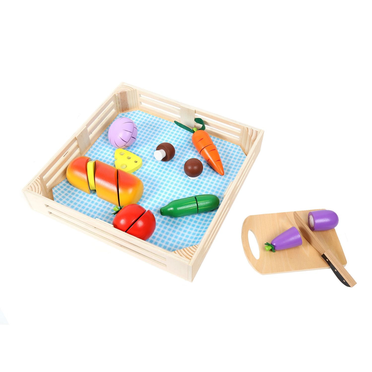 Click here for Tooky Toy Fun And Educational Wooden Cutting Veget... prices