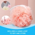 Loofah Sponge Shower Loofahs Bath Sponges Mesh Balls for Women Men ...