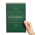 6 Pack Quad Ruled 6x9 Inch Top Bound Spiral Graph Paper Notebook - 80 ...