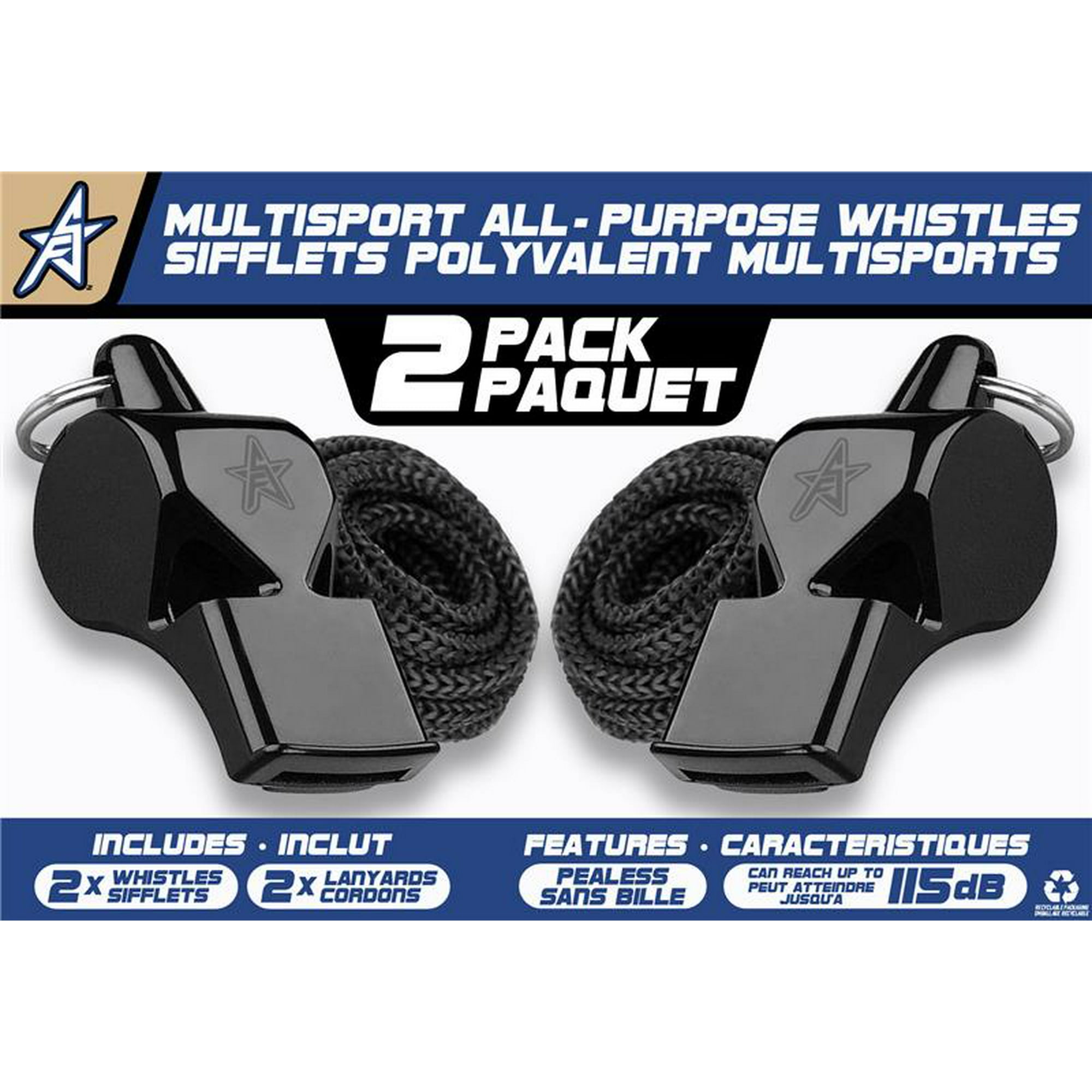 Click here for Future Stars Whistles With Lanyards Set Of 2 All-P... prices