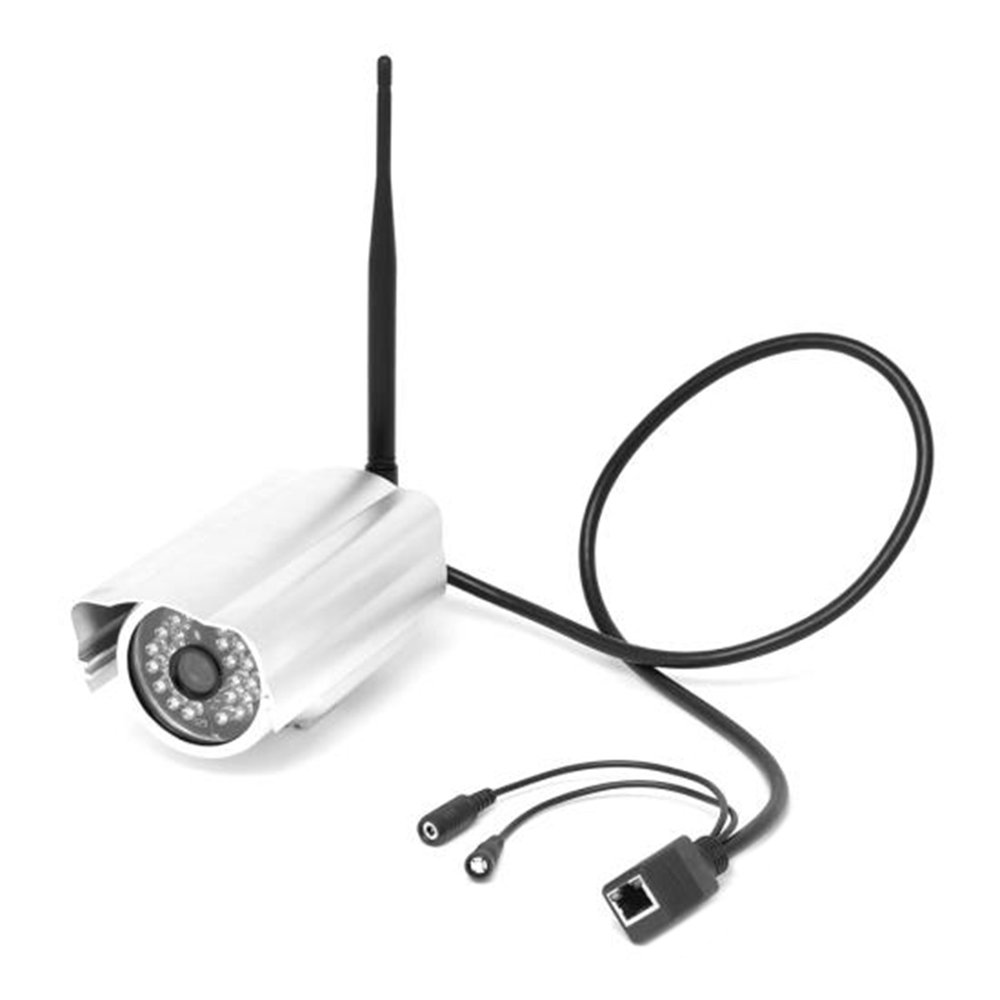 Weatherproof IP Camera Surveillance Security Monitor with Wi-Fi, P2P ...