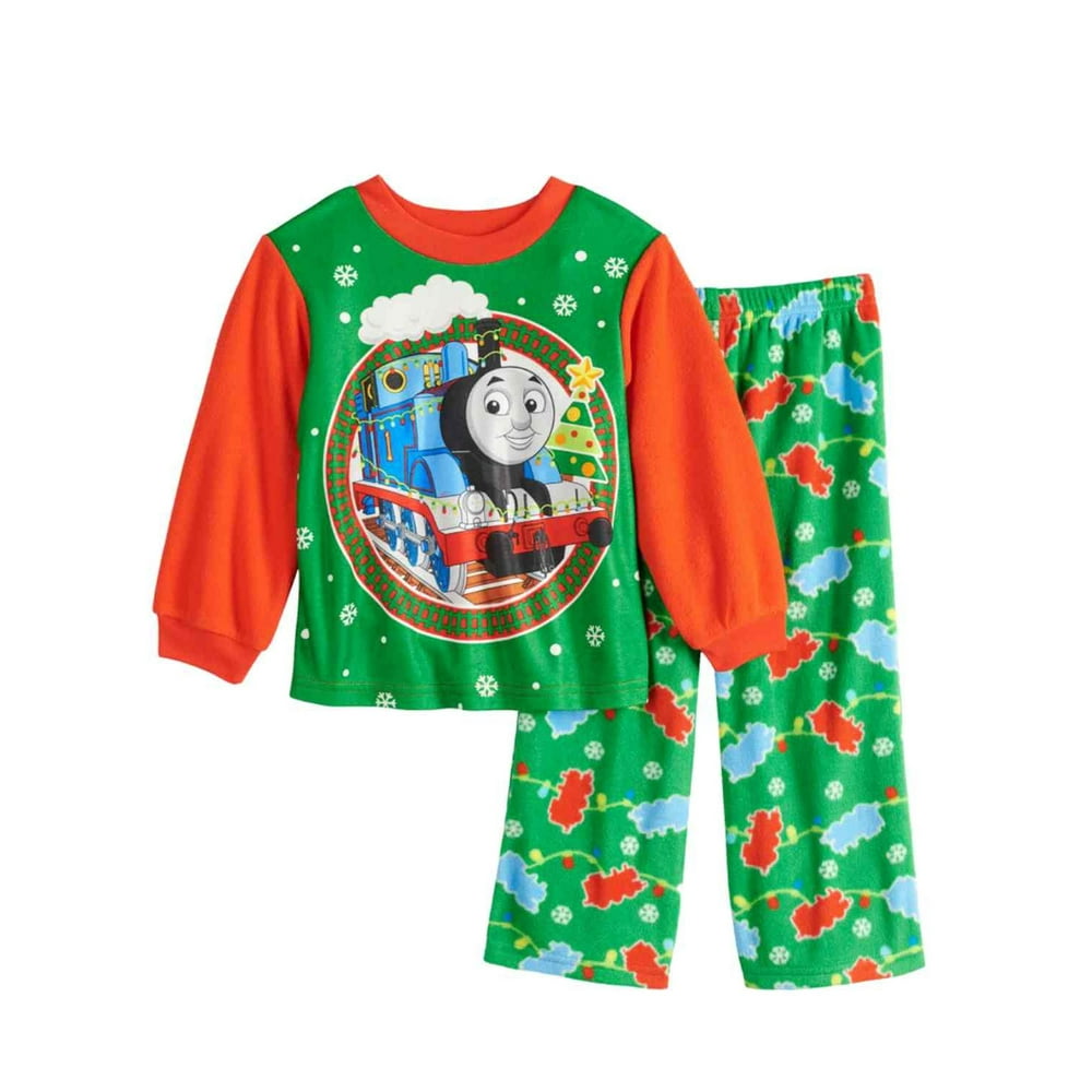Thomas & Friends - Thomas The Train Toddler Boys Green & Red Fleece ...