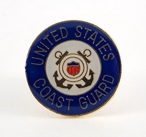 Coast Guard Insignia Logo Seal Military Patriotic Lapel Hat Pin PPM638 ...