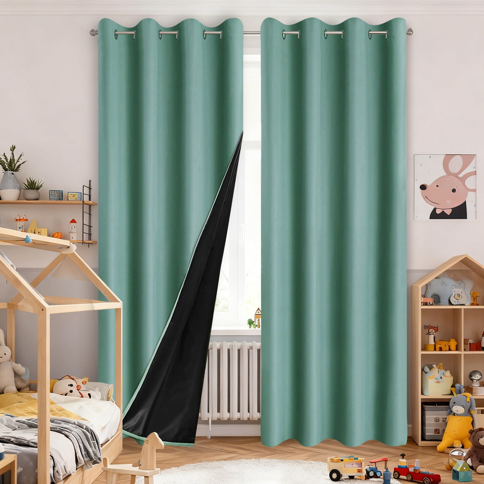 Click here for Vivavault Curtains With Top Design For Living Room... prices