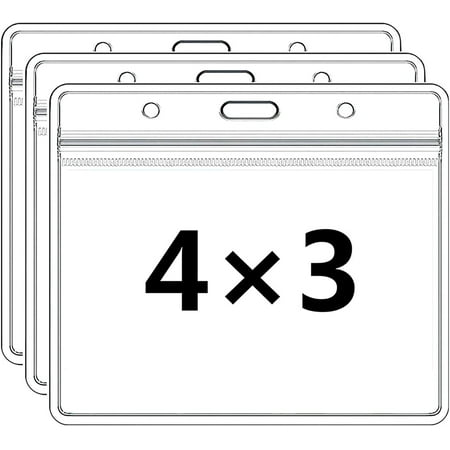 3 Pack-Vaccine Card Protector, 4x3 Inches CDC Immunization Record ...