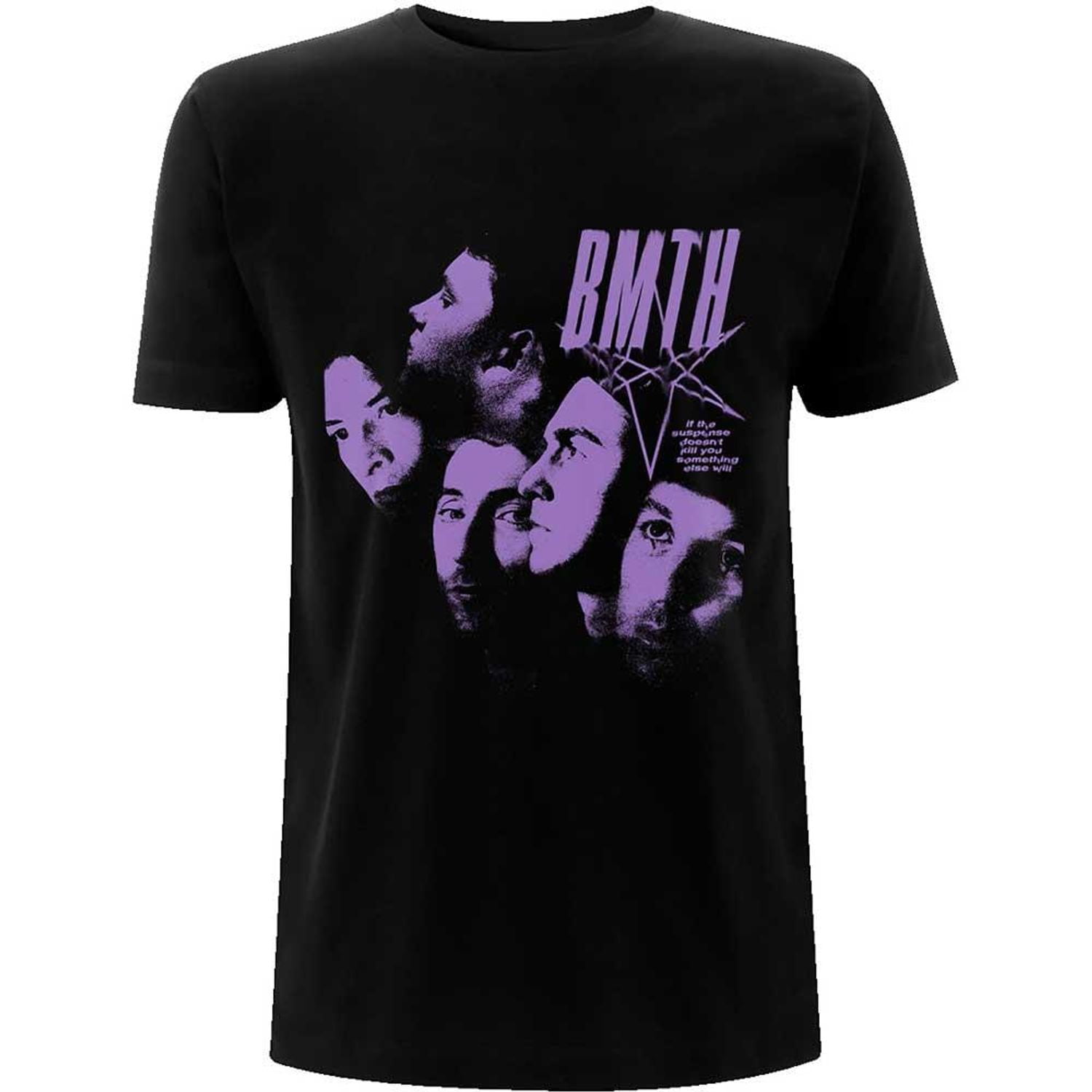 Click here for Bring Me The Horizon Adult Montage Cotton T-Shirt... prices