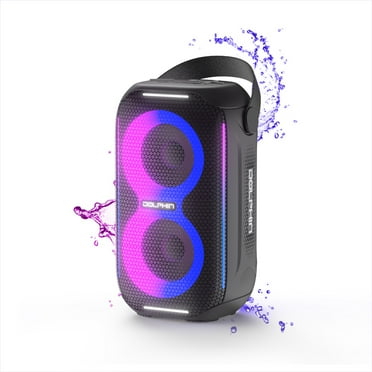 Dolphin S20 Waterproof Mini Party Speaker – Big Sound, HD Lights, and ...