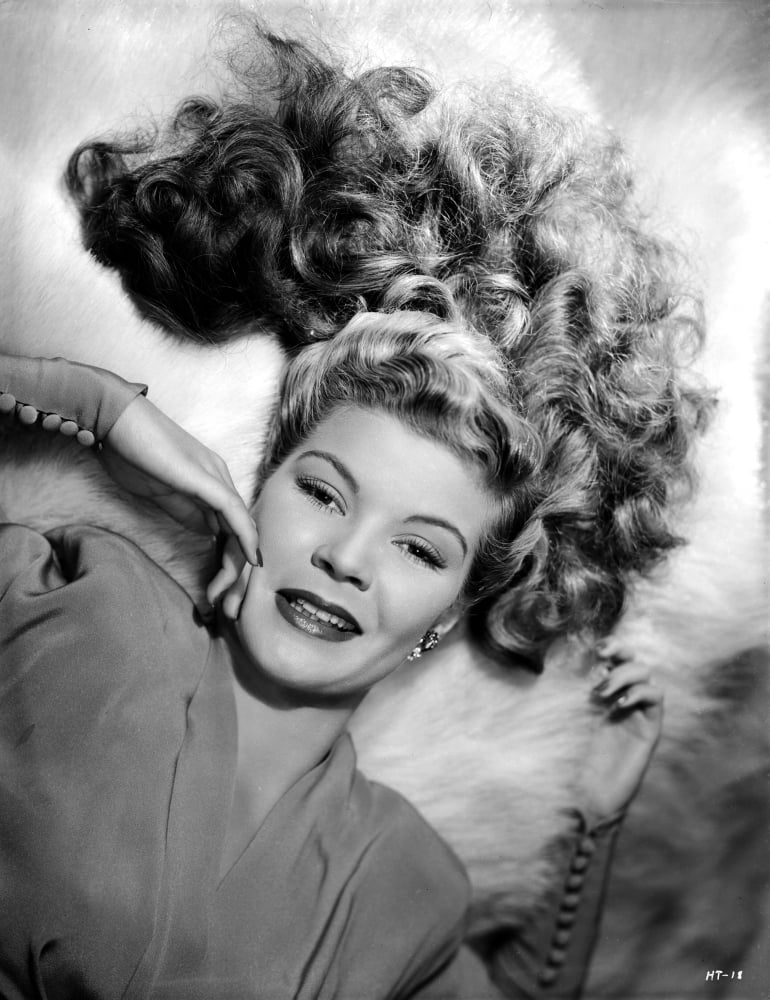 Helen Talbot Lying on a Furry Cloth Photo Print (8 x 10) - Walmart.com