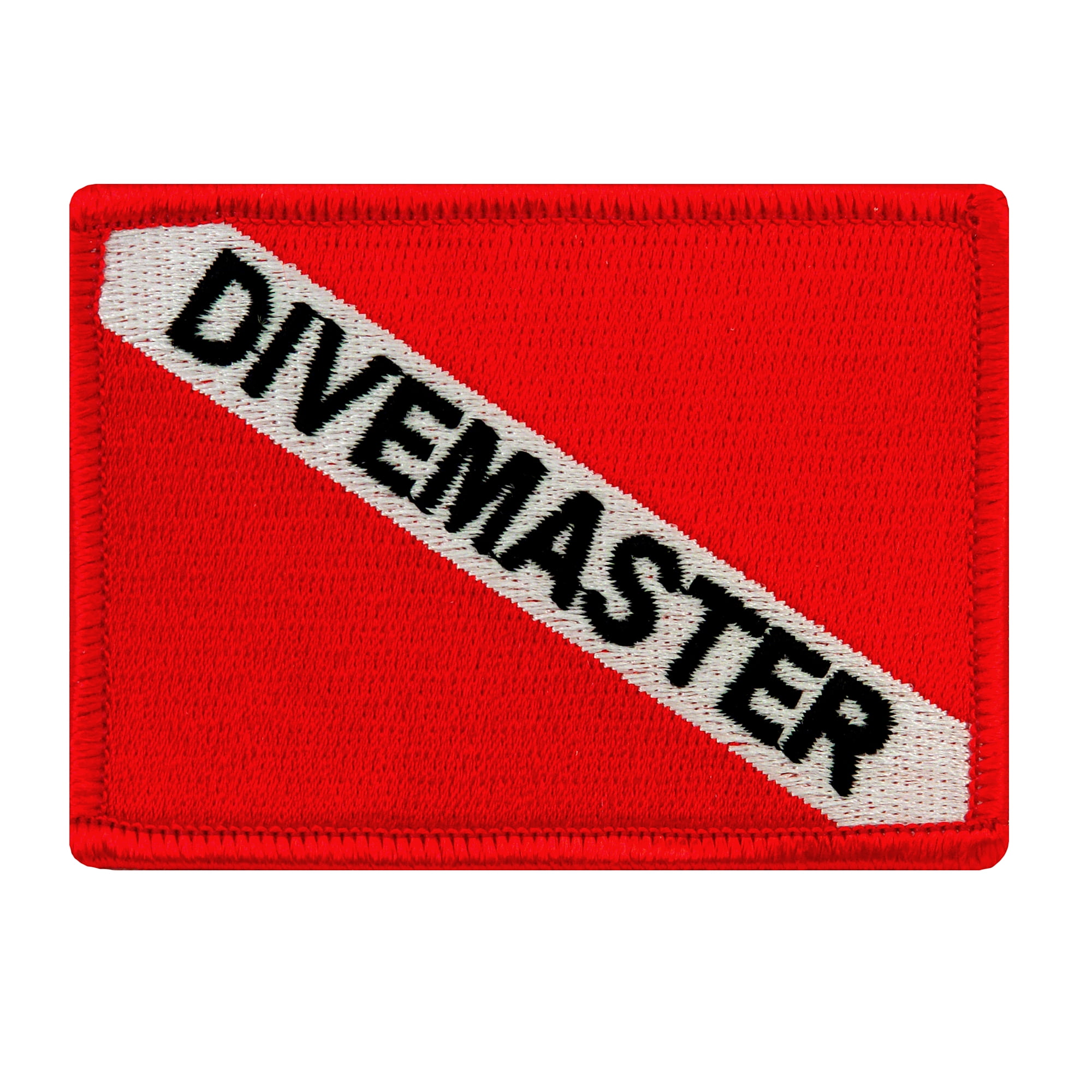 Divemaster Embroidered Iron-on Scuba Diving Flag Patch - Walmart.com